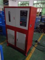 China Hot and Cooling Press For PVC Compound , Lab Rubber Tile Vulcanizing Press Equipment for sale