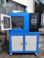 China AC380V Lab Hydraulic Hot Press Flat Vulcanizing Machine For Rubber for sale