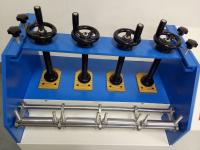 China 12 Sets Finished Sole Bending Test Machine / Cold Resistance Bending Leather Testing Machine for sale