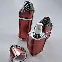 China 15ml 50ml 100ml Cream Bottle red Cream Oil Bottle Custom Color Airless Pump Bottle for sale