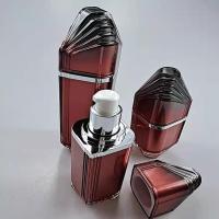 China 15ml 50ml 100ml Cream Bottle red Cream Oil Bottle Custom Color Airless Pump Bottle for sale