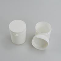 China PP Tear Pull Cap Bottle 80g Chewing Gum Plastic Bottle with Straight Round Design for sale