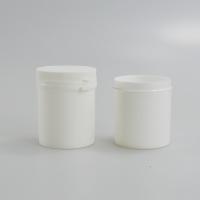 China PP Tear Pull Cap Bottle 80g Chewing Gum Plastic Bottle with Straight Round Design for sale