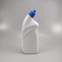 China 600Ml Empty Hdpe Plastic Toilet Cleaner Bottle For Liquid Detergents With Custom Labels for sale