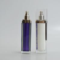 China 150ml Square Acrylic Bottle Pump Lotion Bottle Color Customization for Your Lotion for sale