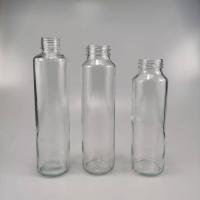 China Glass Cold Pressing Fruit Juice Milk Cold Brew Coffee Beverage Voss Water Bottle 350ml 400ml for sale