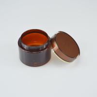 China Amber PET Plastic Pill Bottle for Medicine Capsules and Supplements Customized Design for sale