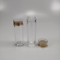 China Acrylic 40ml 50ml Transparent Vials for Saffron Cordyceps Vitamin Capsules Eco-friendly for sale
