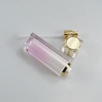 China 50ml Capacity Square Lotion Bottle Luxury Cosmetic Container with Acrylic Collar for sale
