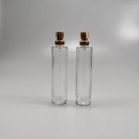 China ODM OEM Printing 35ml Round Glass Perfume Bottle with Golden Silver Pump Sprayer for sale