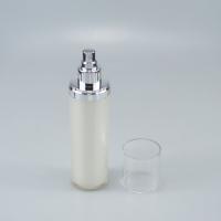 China Acrylic Collar Plastic Cosmetic Cream Bottle for Skincare Lotion Pump Industrial for sale
