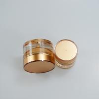 China Acrylic Plastic Cosmetic Packaging Jar Container in Drop Shape for Skin Care Needs for sale