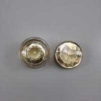 China Plastic Type Acrylic ODM OEM Acceptable Cylinder Gold Cream Jar for Eye Cream for sale
