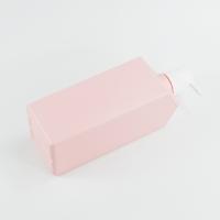 China Customized 1000ml/1L Capacity Square HDPE Plastic Shampoo Bottle OEM/ODM for sale