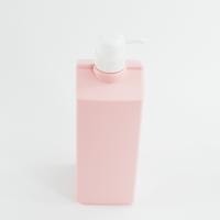 China Customized 1000ml/1L Capacity Square HDPE Plastic Shampoo Bottle OEM/ODM for sale