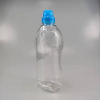 China 800ml PET Washing Machine Cleaner Bottle with Screw Cap and Customized Logo Printing for sale