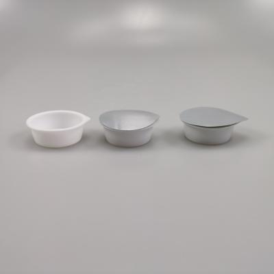 China ODM OEM Portable PP 15ml Jelly Cup Mask Capsule Cup Mouthwash Cup with Aluminum Foil Sealing Lids for sale