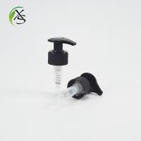 China Customized Logo Acceptable 28/410 Lotion Pump Cap for and Professional in Black for sale