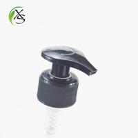 China Customized Logo Acceptable 28/410 Lotion Pump Cap for and Professional in Black for sale
