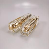 China Acrylic Lotion Pump Bottle 30ml 50ml 100ml Customized Square for Beauty Care Products for sale
