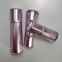 China Acrylic Collar Luxury Cosmetic Lotion Pump Bottle and Cream Jar for Screen Printing for sale