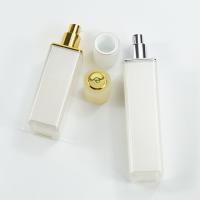 China Design Luxury Square Bottle Acrylic Lotion Bottle for Cosmetic 30ml 50ml 80ml 100ml for sale