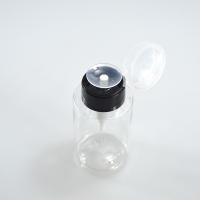 China OEM/ODM 150ml 33 Neck PET Cosmetic Eye Nail Polish Press Pump Makeup Remover Bottle for sale