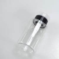 China OEM/ODM 150ml 33 Neck PET Cosmetic Eye Nail Polish Press Pump Makeup Remover Bottle for sale