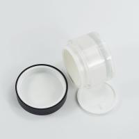 China Straight Round Shape Acrylic Plastic Container for Customized 150g Capacity Cream Jar for sale