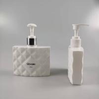 China Square Plastic Shampoo Bottle for Lotion Personal Care Products 260ml Empty Packaging for sale