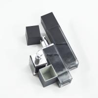 China 30ml 50ml 100ml Black Color Cosmetic Package Skin Care Square Set Acrylic Lotion Bottle for sale