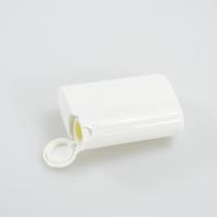 China 40ml Plastic PP Candy and Gum Box with Round Flip Top Cap Keep Your Snacks Organized for sale