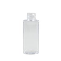 China Silk-screen Printing PETG Square Bottles 120ml for Cosmetic Shampoo Lotion Pump Packaging for sale