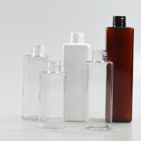 China Skincare Packaging Plastic Lotion Square Empty Pump Bottles 150ml OEM/ODM for Shampoo Bottle for sale