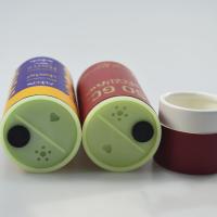 China 200ml Baby Talcum Powder Bottle With Plastic Cap For Paper Can Master Rotating Lid for sale