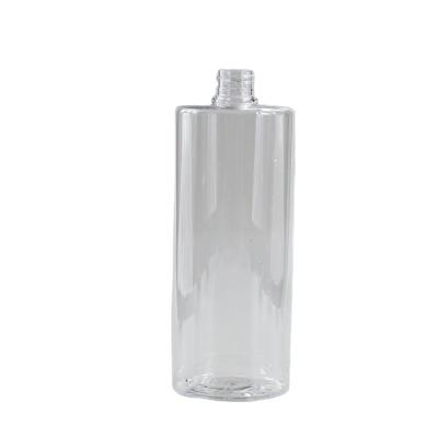 China OEM/ODM 1000ml PETG Flat Shoulder Round Shampoo Body Wash Bottle with Press Pump for sale