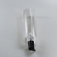 China OEM/ODM 1000ml PETG Flat Shoulder Round Shampoo Body Wash Bottle with Press Pump for sale