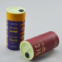 China 200ml Baby Talcum Powder Bottle With Plastic Cap For Paper Can Master Rotating Lid for sale