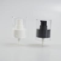 China Lotion Pump SKIN CARE Eye Cream 24 Neck PP Black/White Double Head with Full Cover for sale