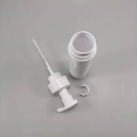 China Industrial Cosmetic 100ml 120ml 150ml 200ml Round PET Foam Soap Bottle with Claim Pump for sale