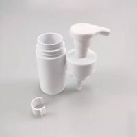 China Industrial Cosmetic 100ml 120ml 150ml 200ml Round PET Foam Soap Bottle with Claim Pump for sale