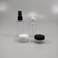 China Leak-Proof Travel Bottles Set for Toiletries Sealing Type PUMP SPRAYER Body Material PET for sale