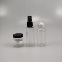 China Leak-Proof Travel Bottles Set for Toiletries Sealing Type PUMP SPRAYER Body Material PET for sale