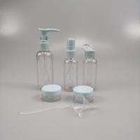 China 7PCS Leak-Proof Refillable Toiletry Containers Kit Travel Bottles Set Plastic Type PET for sale