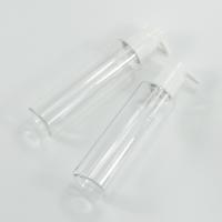 China 200ml Capacity PET Flat Shoulder Transparent Plastic Bottle with Silk-screen Printing for sale