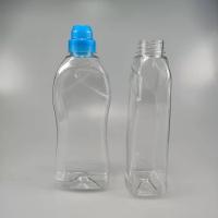 China 800ml PET Washing Machine Cleaner Bottle with Screw Cap and Customized Logo Printing for sale