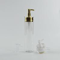 China Plastic Cap Luxury 24mm UV Plating Gold Color Lotion Dispenser Pump for Acrylic Bottle for sale
