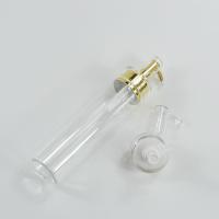 China Plastic Cap Luxury 24mm UV Plating Gold Color Lotion Dispenser Pump for Acrylic Bottle for sale