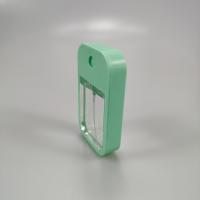 China 35ml 40ml PET Plastic Perfume Spray Bottle with Pump Sprayer in Credit Card Shape for sale