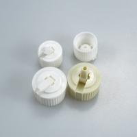 China Collar Material Plastic 28mm Screw Cover for PP Cosmetic Bottle Spray Pressure Turret for sale